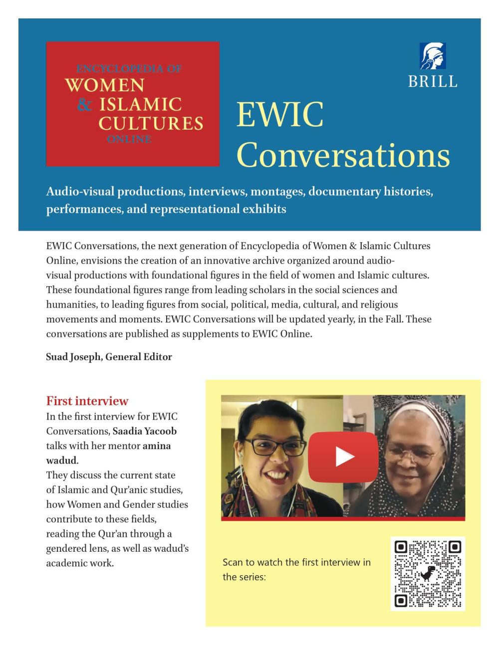 EWIC Next Generation | Dr. Suad Joseph